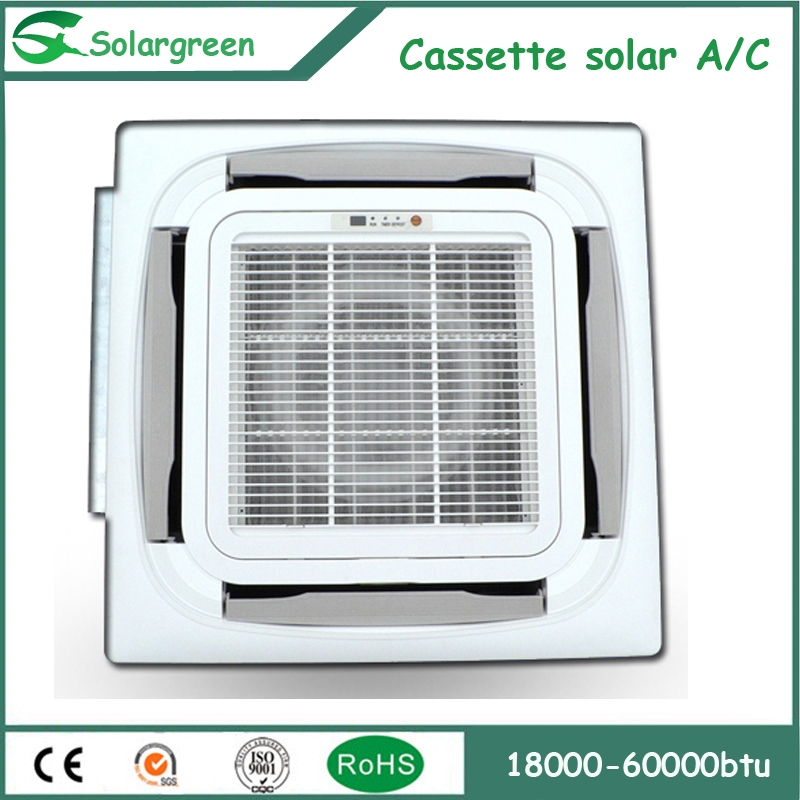 48000BTU Cassette Type ACDC On Grid Photovoltaic Solar air conditioner ...
